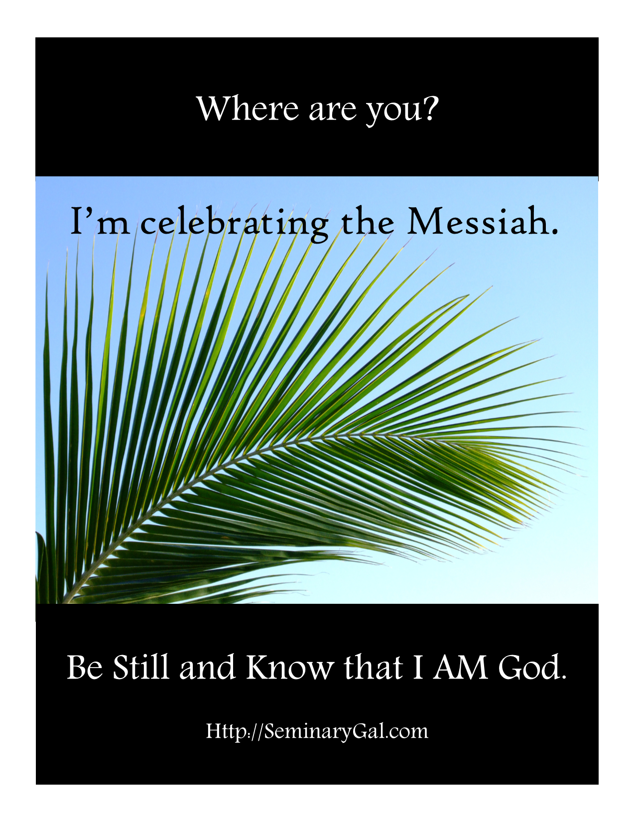 Palm Sunday Devotional 2014 – Seminary Gal