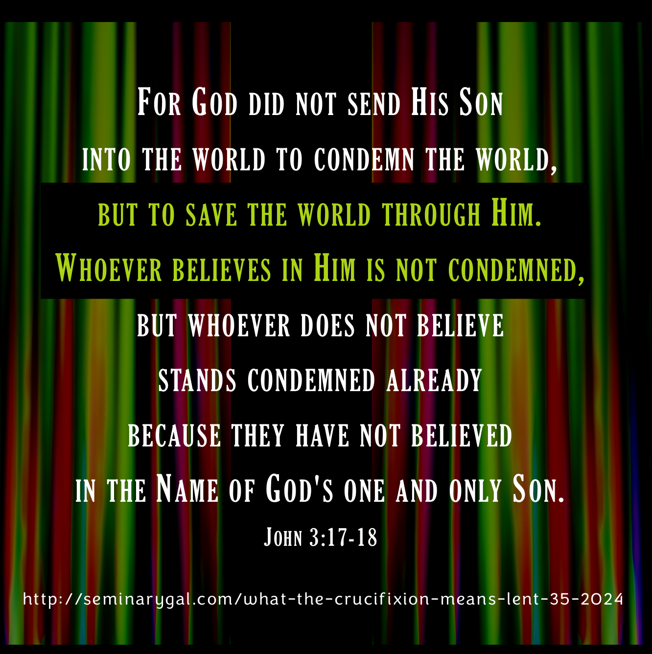 What the Crucifixion Means (Lent 35, 2024) – Seminary Gal
