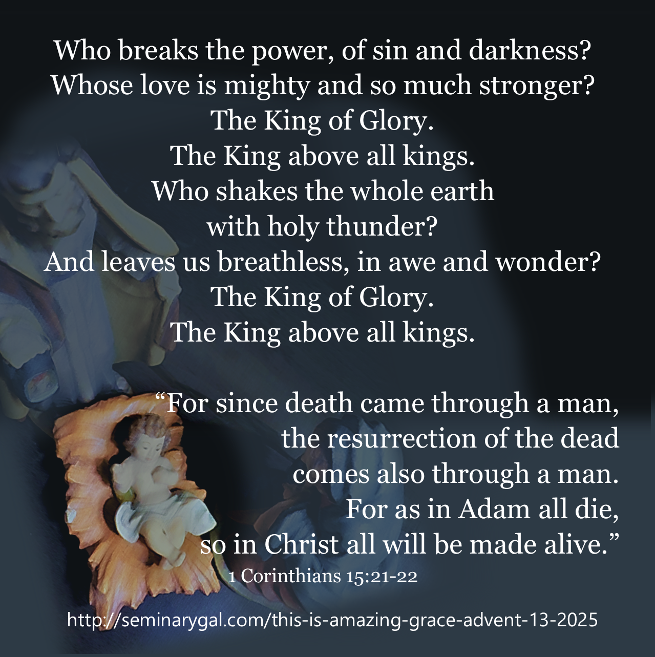 This is Amazing Grace-Advent 13, 2025 – Seminary Gal